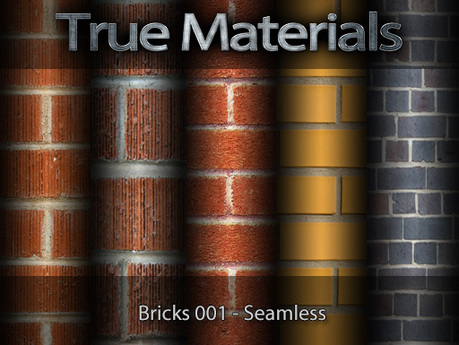 Second Life Marketplace - -[TM]- Bricks Texture Pack 001 - FP - 1024px - (Seamless)