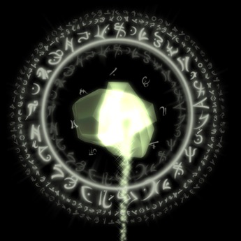 Second Life Marketplace - {Papillon} Tiny Floating Ward Runestone