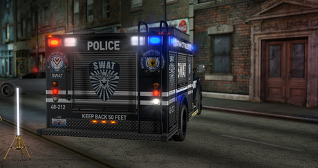 Second Life Marketplace - Deekay - GCPD SWAT Truck Texture
