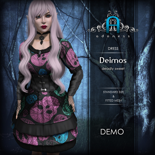 Second Life Marketplace - adoness: deimos: dress: deadly sweet