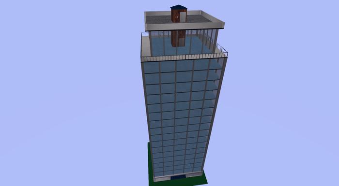 Second Life Marketplace - Mesh 20 Story Tower w/ Penthouse - Working ...