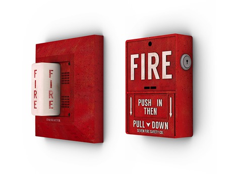 Second Life Marketplace - 7 - Fire Alarm (Boxed)