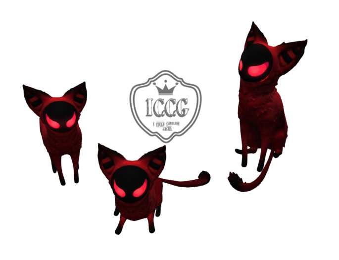 Second Life Marketplace - darkendStare. "Hollow Cats" 3-Piece Set ...