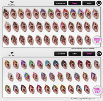 Second Life Marketplace - ^^Swallow^^ Pixie Ears