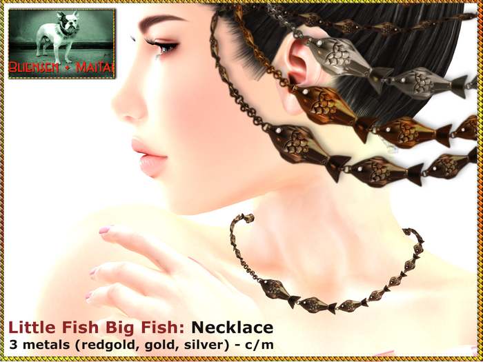 Second Life Marketplace - Bliensen + MaiTai - Litte Fish Big Fish ...