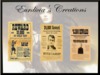 Second Life Marketplace - WILD WEST ROOM WANTED POSTERS
