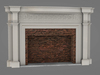 Second Life Marketplace - MudHoney Calla Fireplace - White