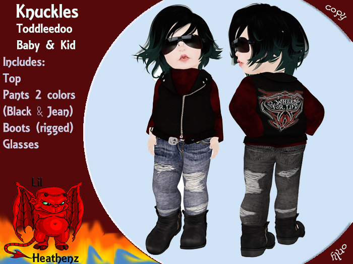 Second Life Marketplace - ~LH~Knuckles (Box)