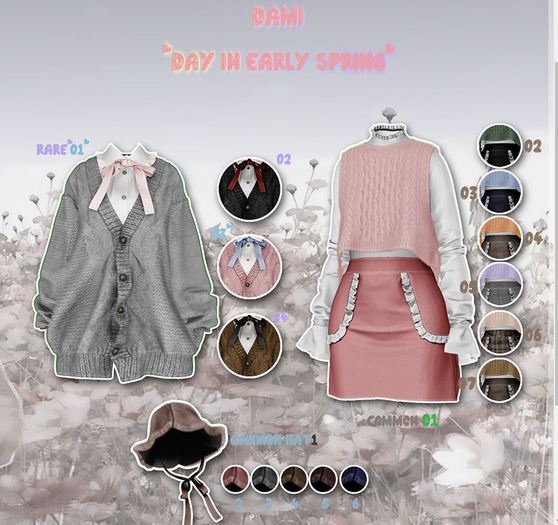 Second Life Marketplace - DAMI 'day in early spring' GACHA #H5