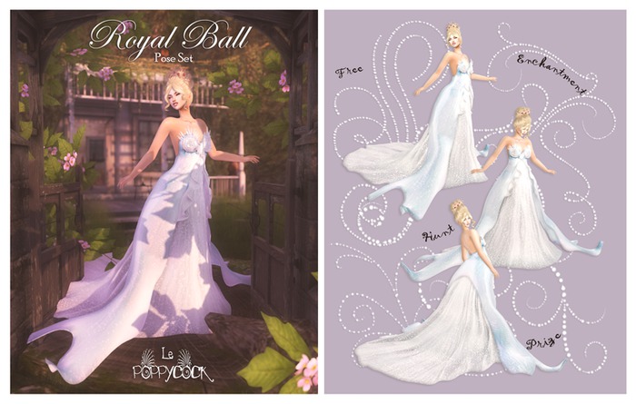 Second Life Marketplace - Le Poppycock *Royal Ball* Poses