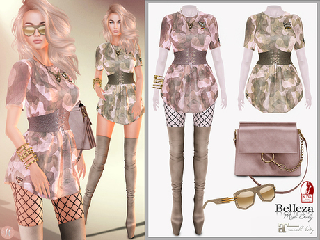 Second Life Marketplace - [hh] Military Chic Outfit