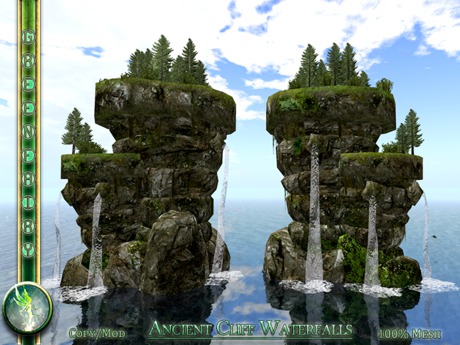 Second Life Marketplace - {GF} ~ Ancient Cliff Waterfalls