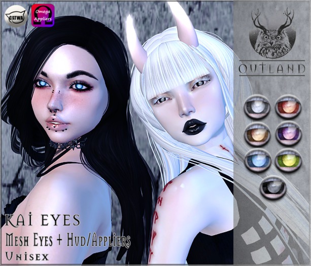 Second Life Marketplace - OUTLAND.Kai Eyes
