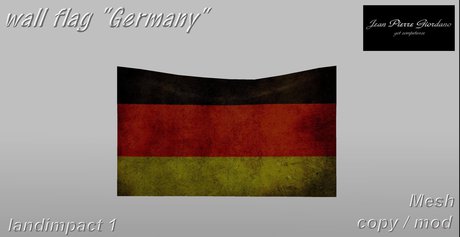 Second Life Marketplace - wall flags mesh