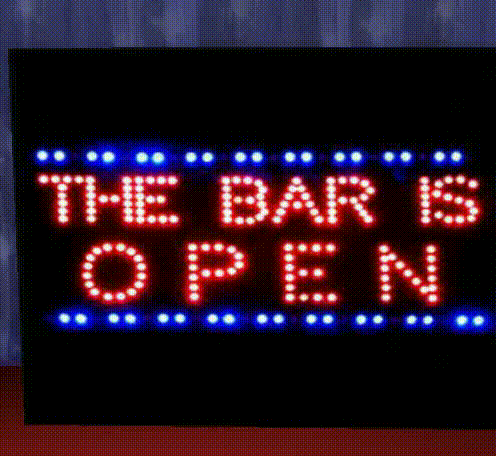 Second Life Marketplace - ~ ~Neon~ ~Bar Signs-Bar Is Open Neon Sign ...