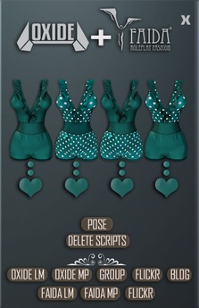 Second Life Marketplace - OXIDE x Faida Lila Romper MESH - MINT ...