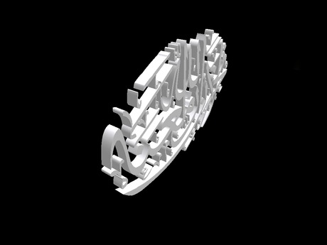 Second Life Marketplace - Aayat 3D Sign - Mesh - Monkeymo