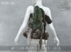 Second Life Marketplace - -DRD- Wasteland Backpack - Unisex - Green
