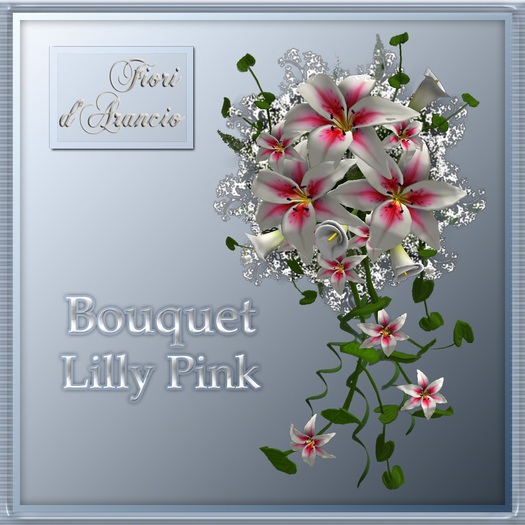 Second Life Marketplace - Bouquet Lilly Pink