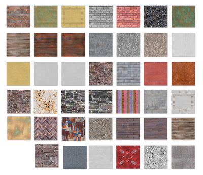 Second Life Marketplace - Captain Russ' Texture Pack full perm builders ...