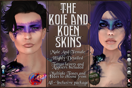 Second Life Marketplace - :[P]:- Homme Fatpack:// Koen Skins
