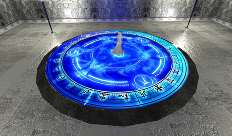 Second Life Marketplace - Blue Arcane Spell Circle / Turning Stone with ...