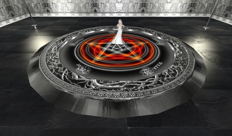 Second Life Marketplace - Wiccan Pentacle Ritual Circle / Turning Stone ...