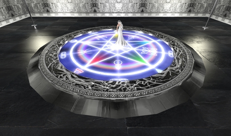 Second Life Marketplace - Wiccan Pentacle Ritual Circle / Turning Stone ...