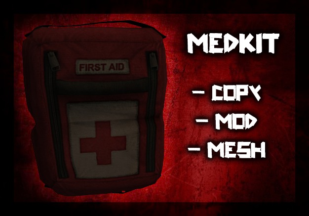 Second Life Marketplace - [Duskson's Armoury] Medkit