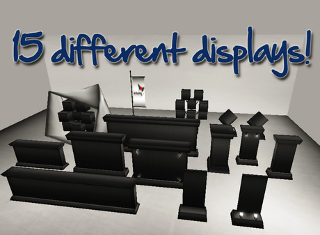 Second Life Marketplace - .:[AMAME]:. Product Display Boards (copy/mod)