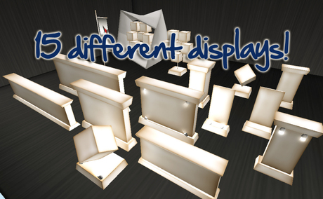 Second Life Marketplace - .:[AMAME]:. Product Display Boards (copy/mod)