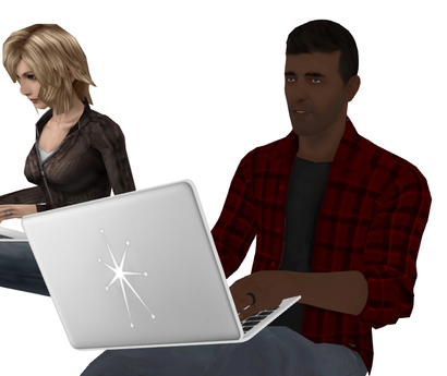 Second Life Marketplace - AL - Computer Couple