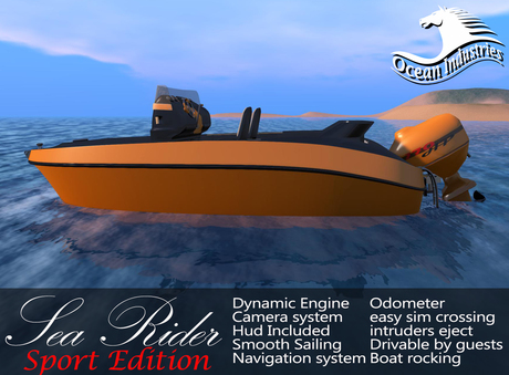 Second Life Marketplace - 500L$ OFF ~Sea Rider Sport Edition~