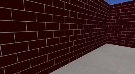 Second Life Marketplace - Mesh 3D CBS Block walls - 4 pieces - FULL PERM