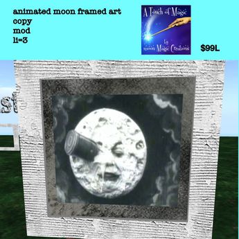 Second Life Marketplace - Moons view animated Moon Pic