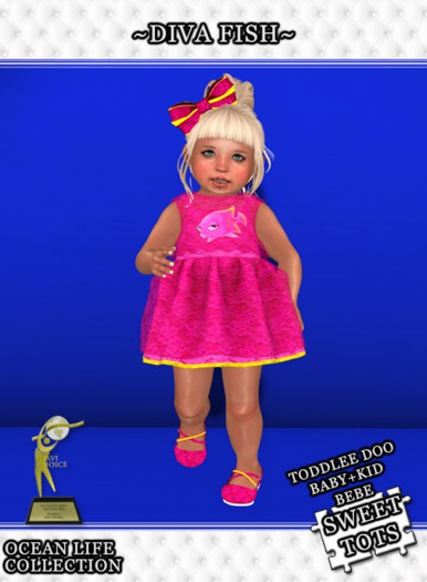 Second Life Marketplace - ~*Sweet Tots*~ TD~ OceanLife G~ Diva Fish
