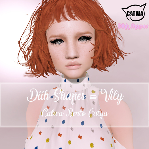 Second Life Marketplace - Diih Shapes - Vity (Catwa Bento)