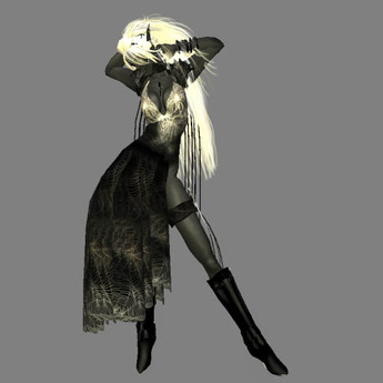 Second Life Marketplace - MA* Spidersilk, Drow Gown, High Priestess of ...
