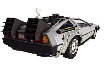 Second Life Marketplace - AL - DeLorean BTF