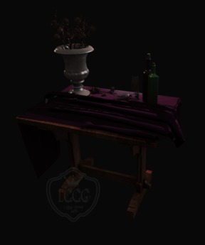 Second Life Marketplace - RO - Danse Macabre - Sidetable