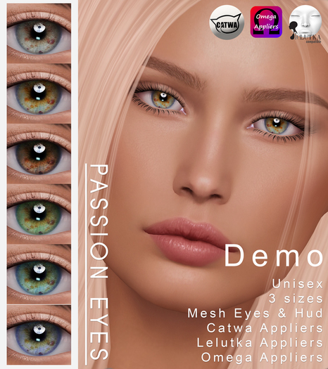 Second Life Marketplace - AG. Passion Eyes - DEMO