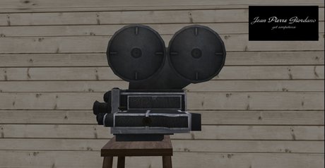 Second Life Marketplace - Vintage Movie Projector mesh