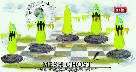 Second Life Marketplace - Mesh ghost v. 4