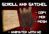 Second Life Marketplace - [Duskson's Armoury] Scroll and Satchel