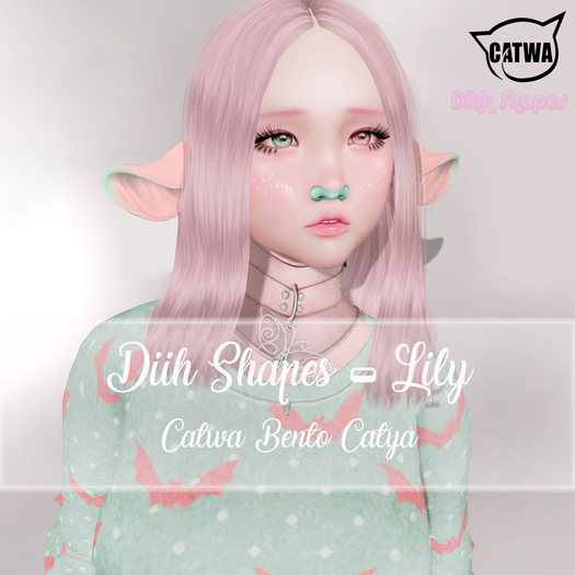 Second Life Marketplace - Diih Shapes - Lily (Catwa Bento)
