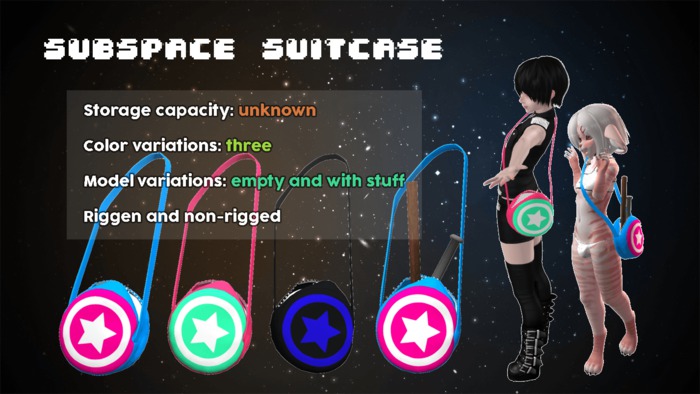Second Life Marketplace - - nyanko - Subspace suitcase v.1.3