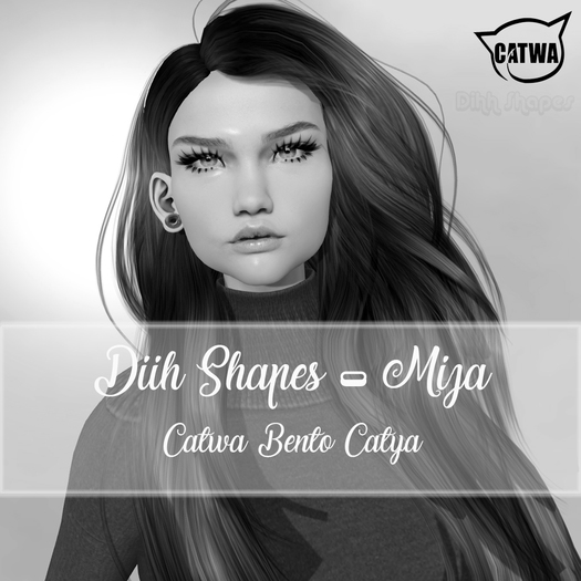 Second Life Marketplace - Diih Shapes - Miza (Bento Catwa) DEMO