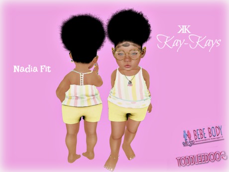 Second Life Marketplace - [KK] Nadia Shorts set