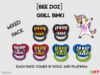 Second Life Marketplace - [Bee Doz] Grill Binki MIXED PACK BOXED