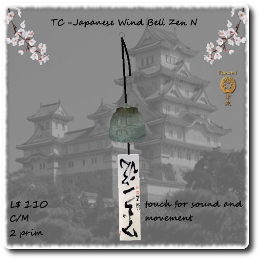 Second Life Marketplace - TC -Japanese Wind Bell Zen N